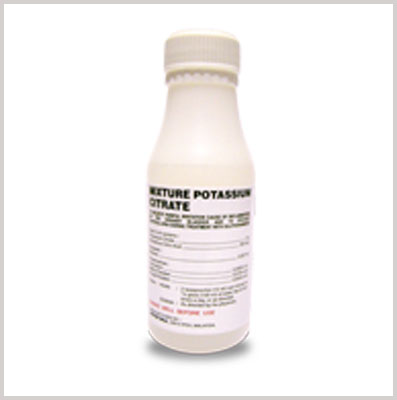 Mixture Potassium Citrate 100ml (1’s) – Medcart